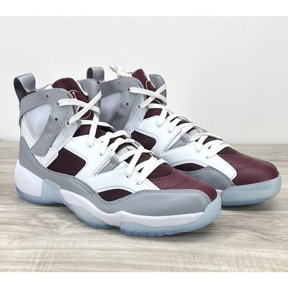 Nike | Shoes | Nike Air Jordan Jumpman Two Trey White Bordeaux ...